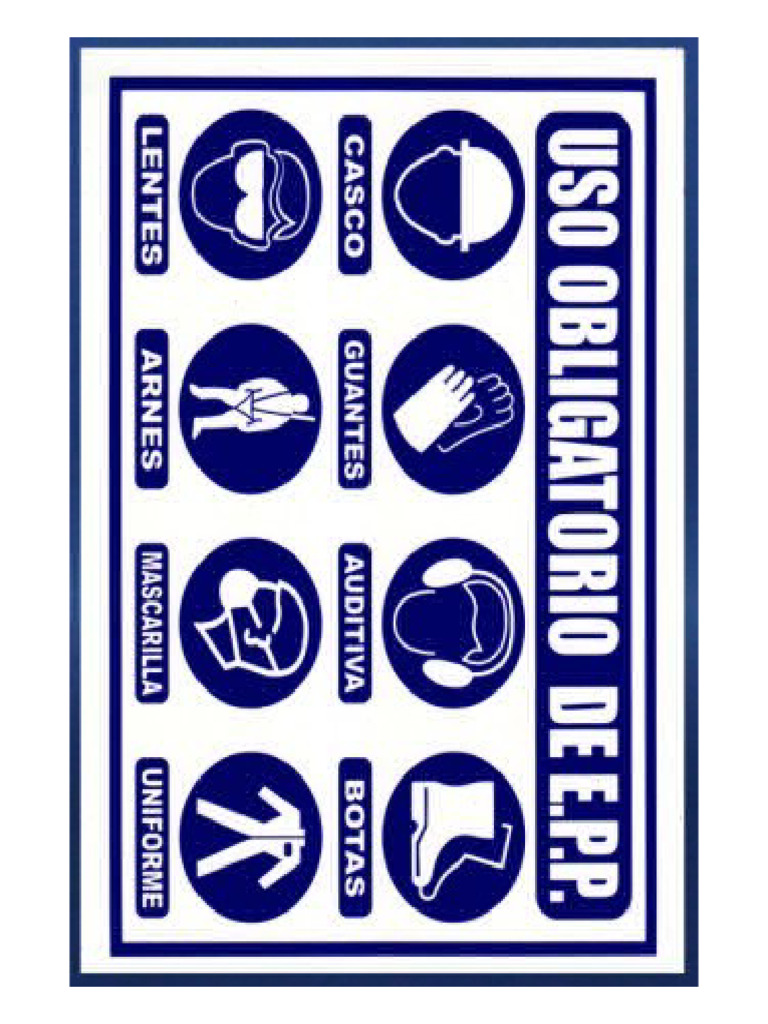 Señal Uso de EPP | PDF