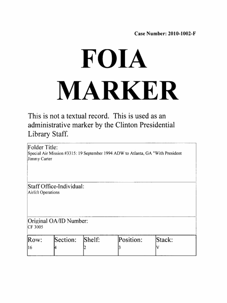 Marker: This Is Not A Textual Record. This Is Used As An Administrative ...
