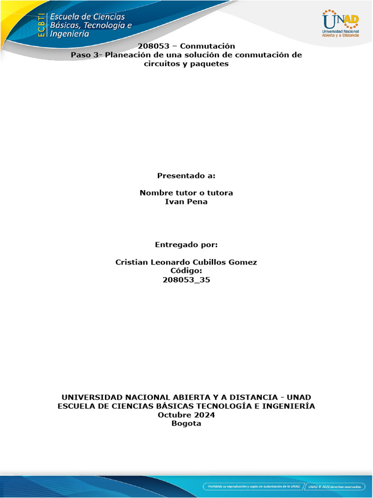 Paso3 - Grupo35 - Cristian Leonardo Cubillos | PDF | Calidad de ...