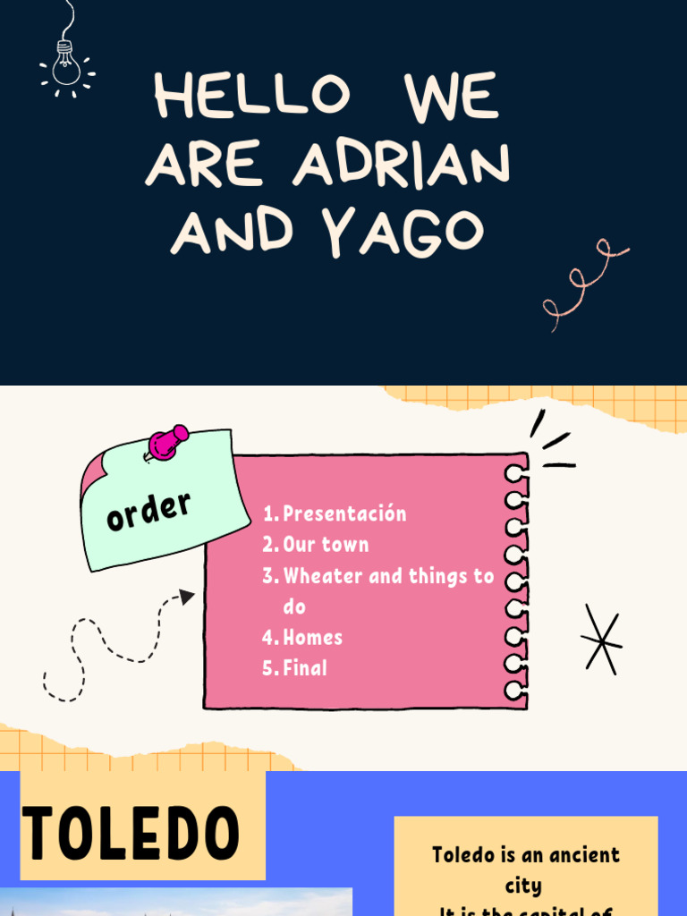 Hello We Are Adrian and Yago | PDF | Travel