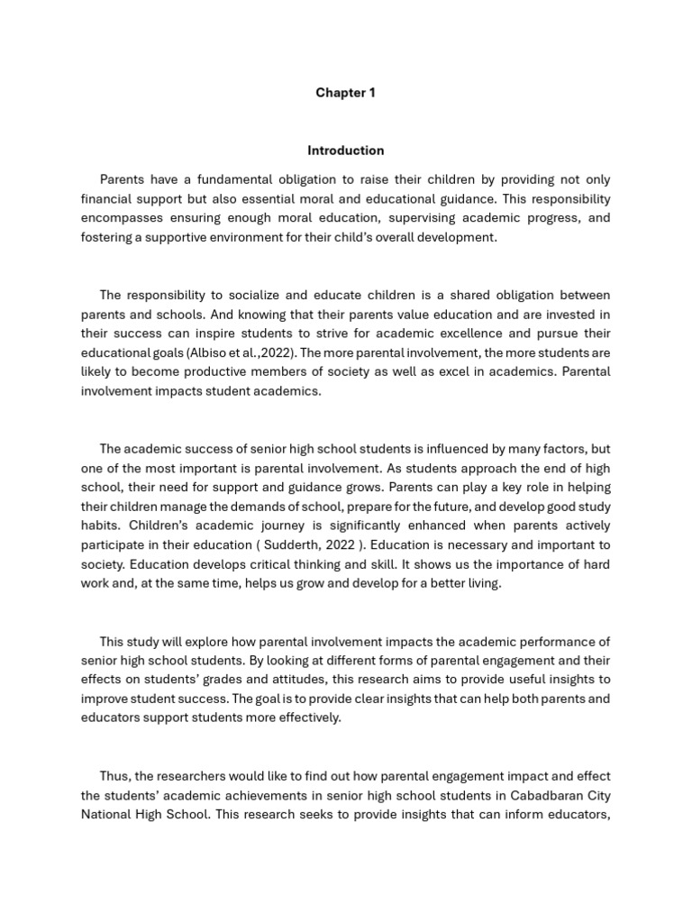 chapter-1-draft | PDF | Teachers | Homework