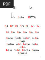 Metodo de Lectoescritura Letra LL | PDF