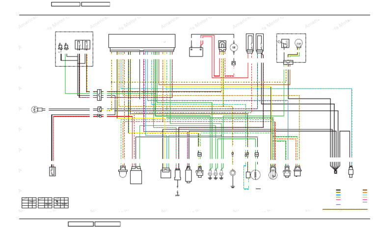 2019 Honda CRF110 Wiring Diagram | PDF | Engines | Internal Combustion ...