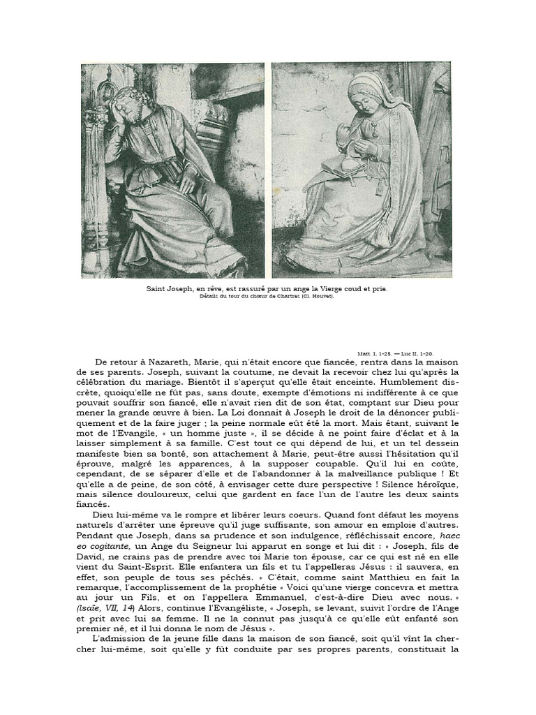 Récit de la naissance de Jésus | PDF | Saint Joseph | Marie, mère de Jésus