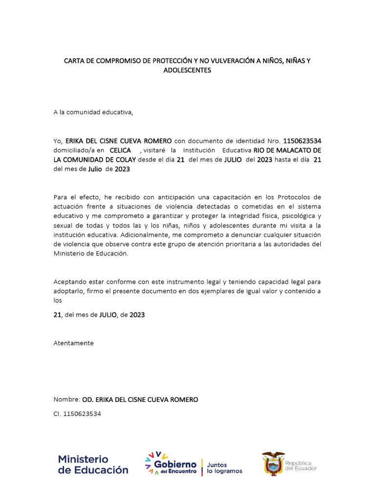CARTA_DE_COMPROMISO_DE_PROTECCIÓN_Y_NO_VULVERACIÓN_A_NIÑOS_formato_PARA ...
