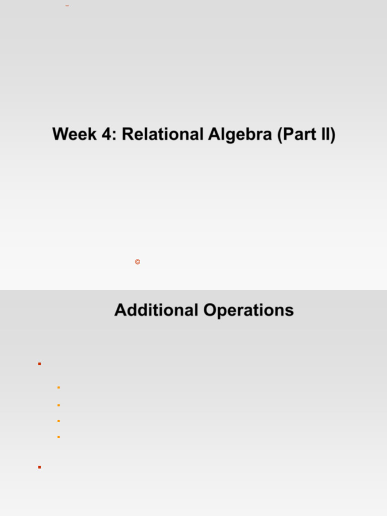 Database Management Systems Week 4 Pdf Mathematics Databases