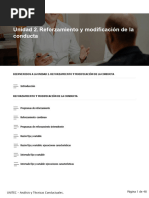 Tipos de Refuerzos y Programas de Refuerzos. | PDF | Reforzamiento | Cognición