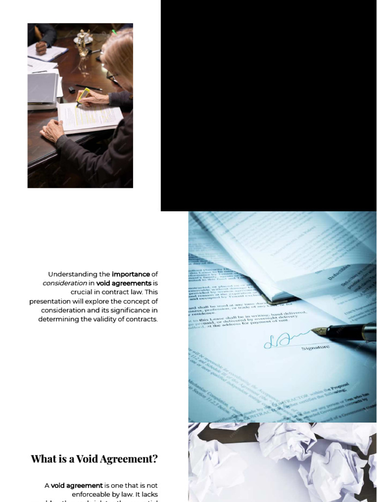 Contract | PDF | Consideration | Void (Law)