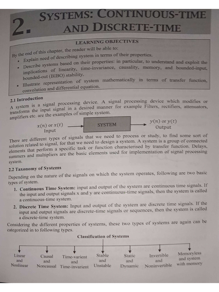 Continuous Time and Discrete Time | PDF