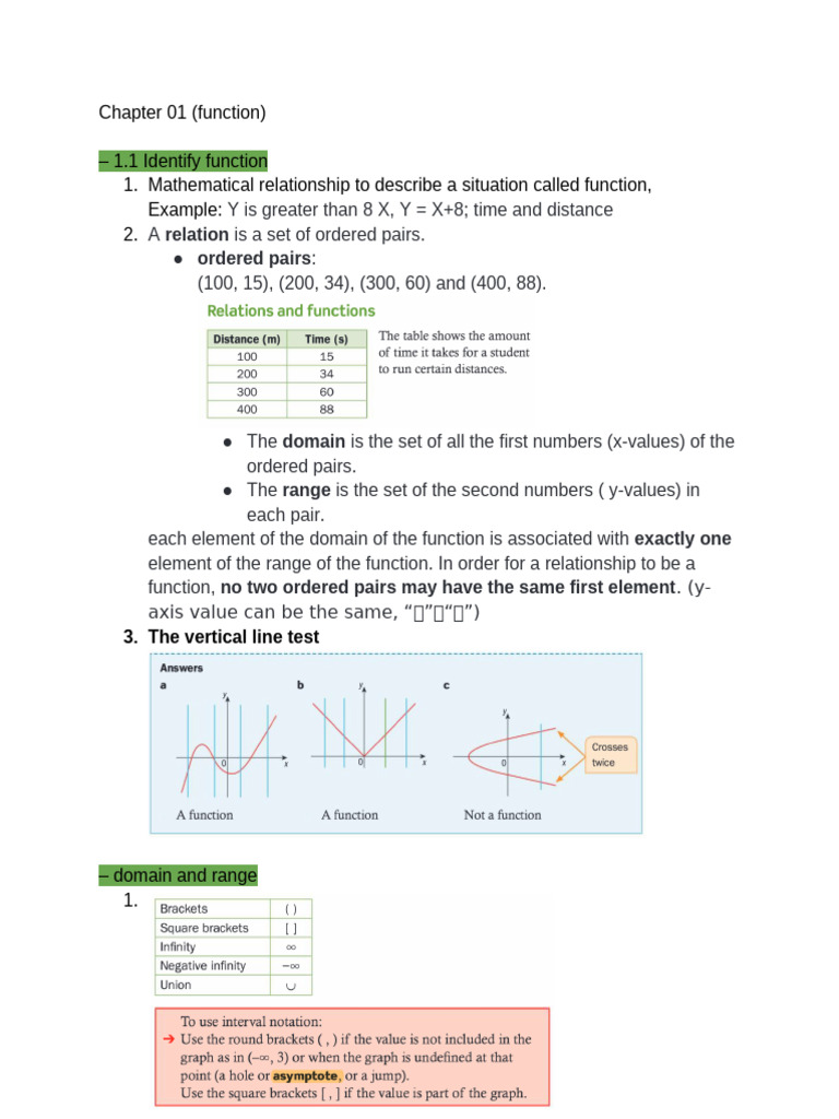 Chapter 01 (Function) | PDF Chapter 01 (Function) | PDF