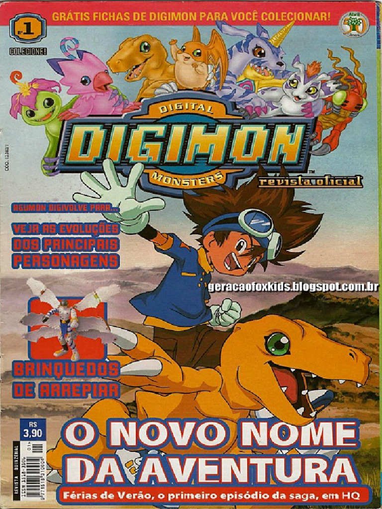 Revista Digimon 01 | PDF