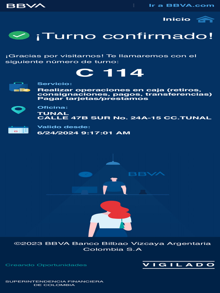 Turnos Virtuales BBVA | PDF