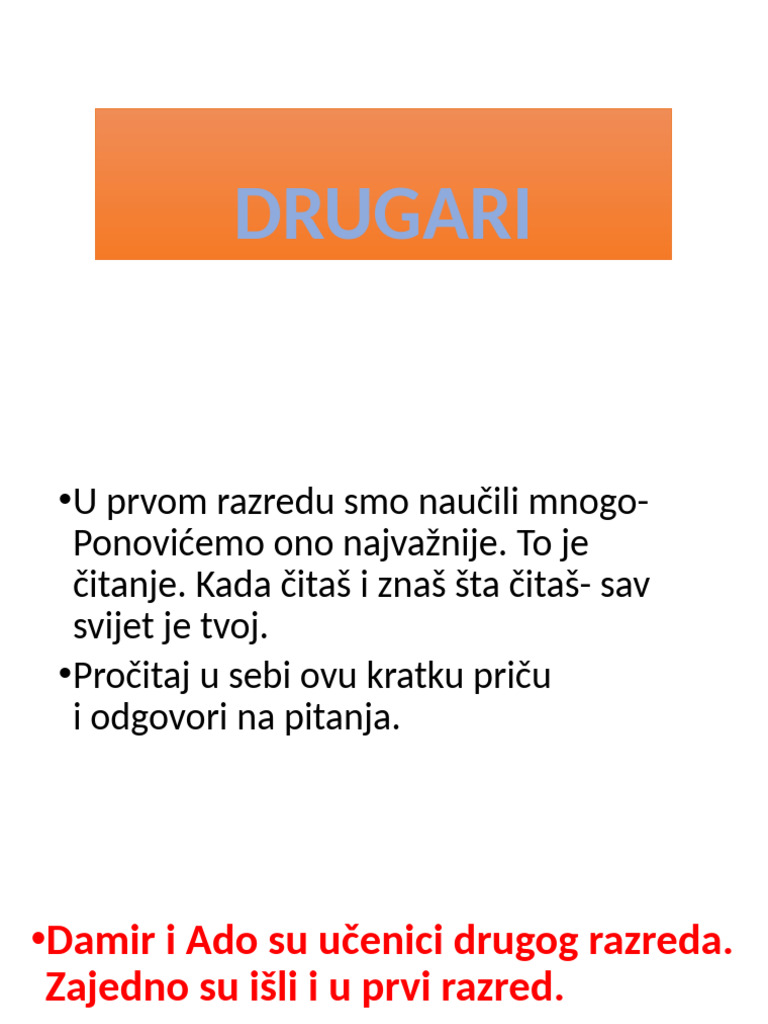DRUGARI | PDF