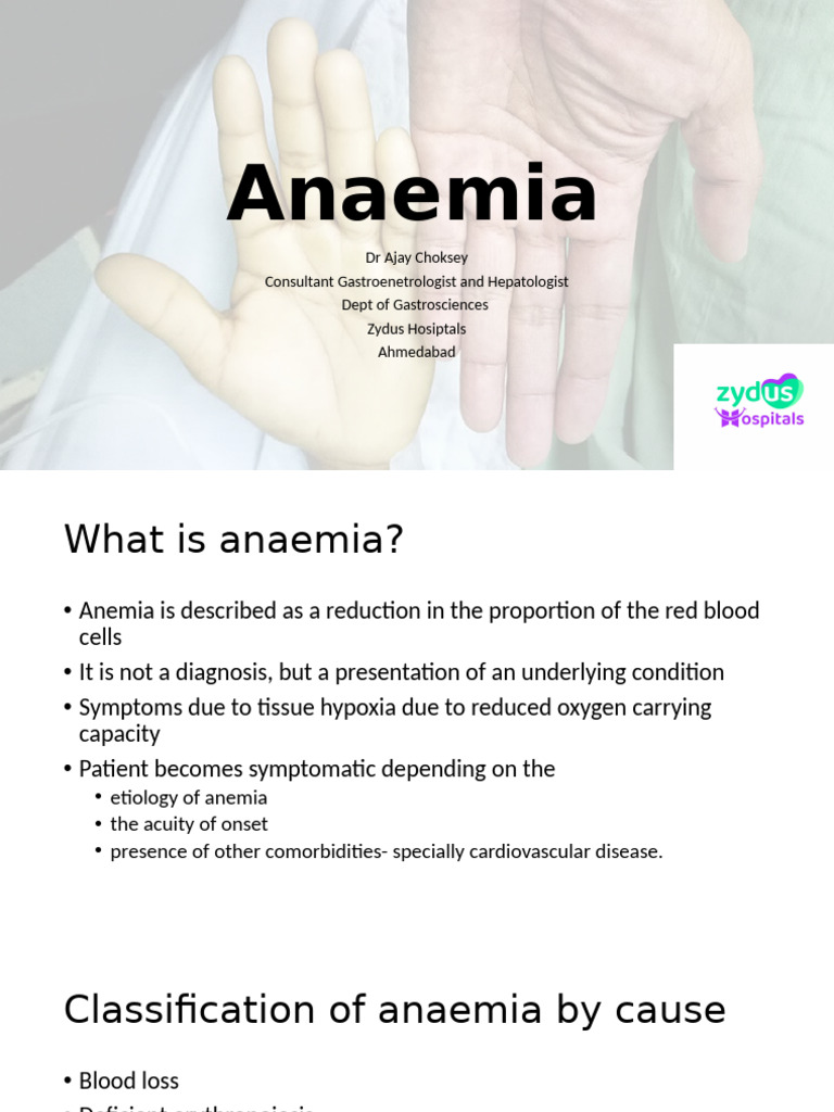 Understanding Anaemia: Causes and Symptoms | PDF | Anemia | Medical ...