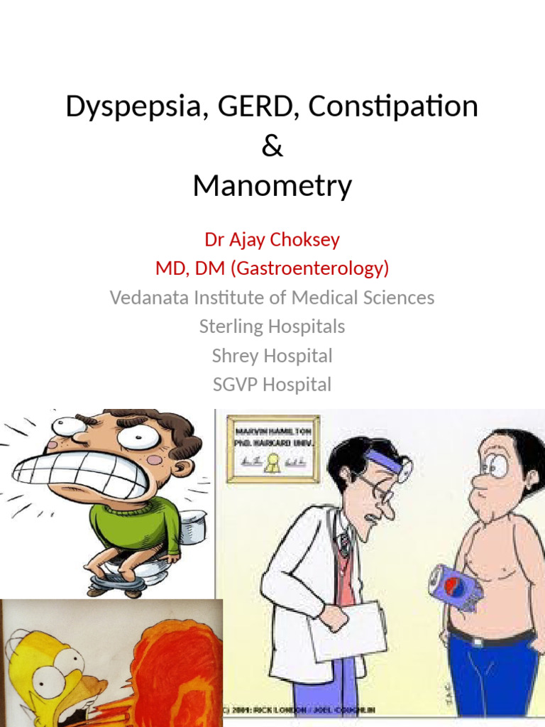 Dyspepsia, GERD, Constipation | PDF | Gastroesophageal Reflux Disease | Indigestion
