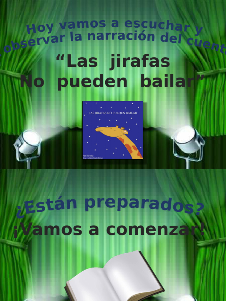 Las Jirafas No Pueden Bailar (Expresión Corporal) | PDF