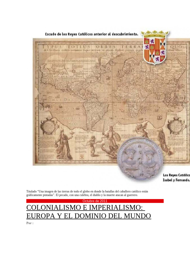 Europa Colonial | PDF | Colonialismo | Descolonización