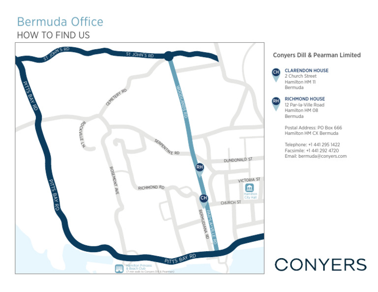 Bermuda Office Directions | PDF