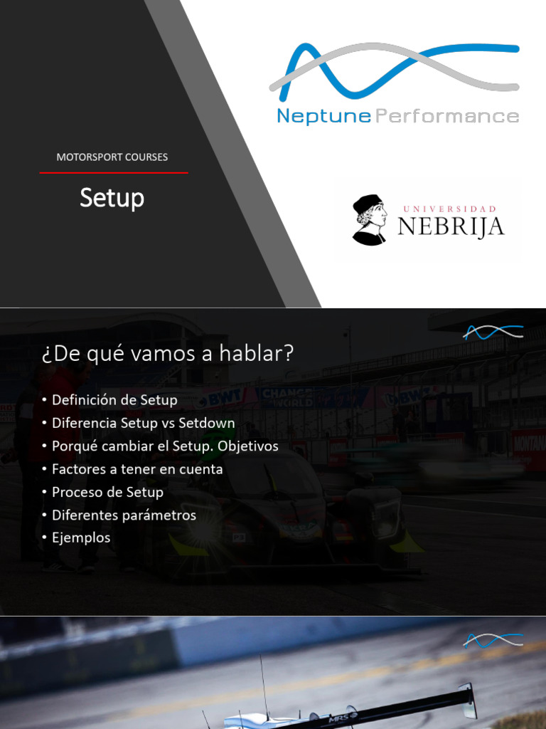 SETUP_COURSE | PDF | Información | Vehículo de motor