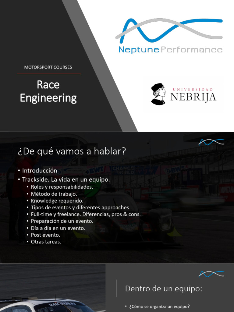 Race Engineering Course | PDF | Informática