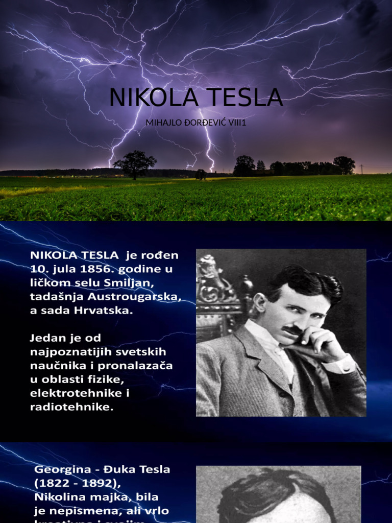 Nikola Tesla | PDF