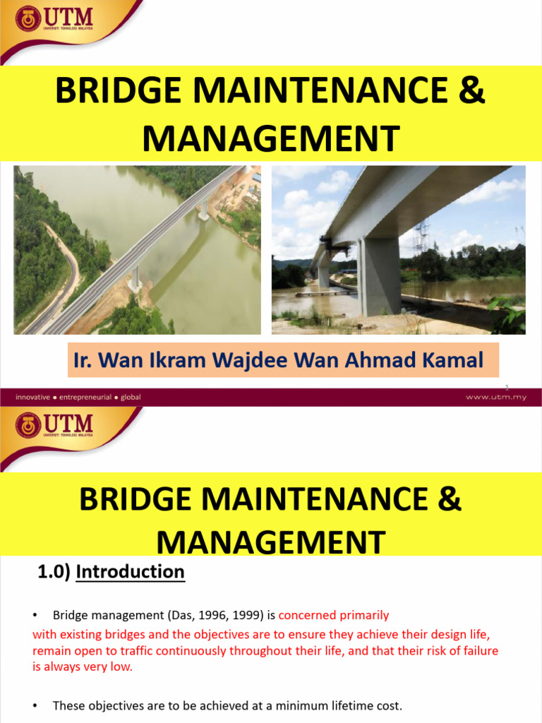 BRIDGE MAINTENANCE | PDF | Corrosion | Concrete