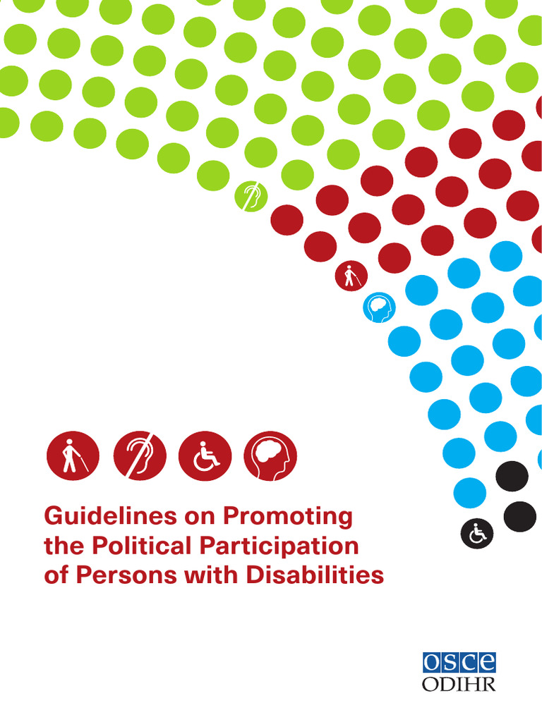 02 Disability Inclusion Checklist For Political Parties | PDF ...