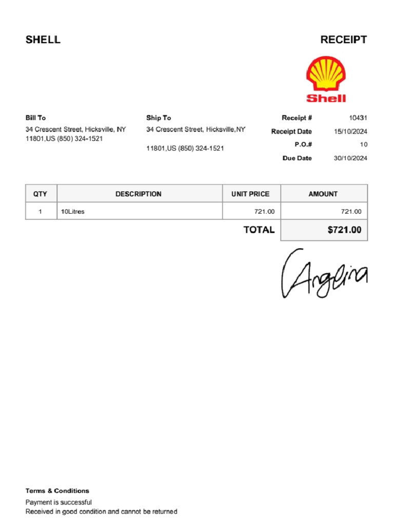 Catherine Utility Bill | PDF
