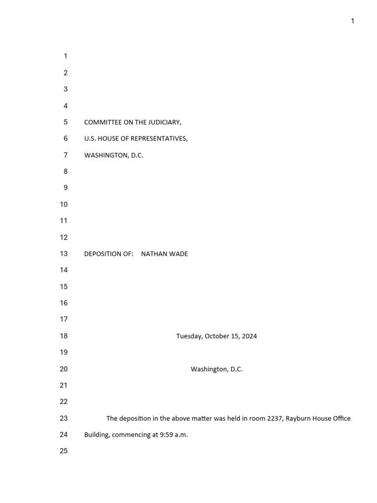 2024-10-15 Nathan Wade Deposition_Redacted_Errata | PDF | Deposition ...