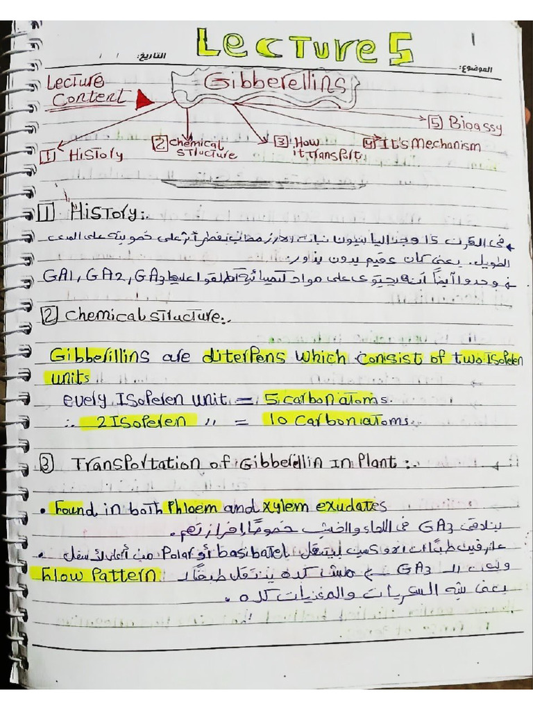Lec5 to Lec7 phytohormones | PDF