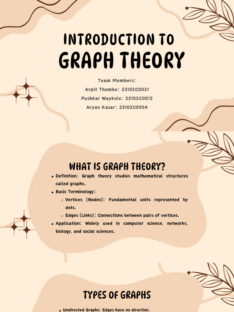 Introduction To: Graph Theory | PDF