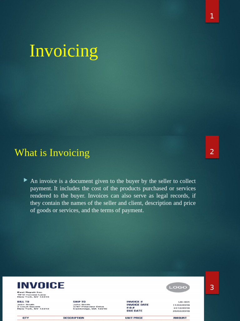 Unit -1 Invoicing | PDF | Invoice | Business