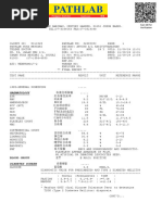 Blood Group Report Template | PDF