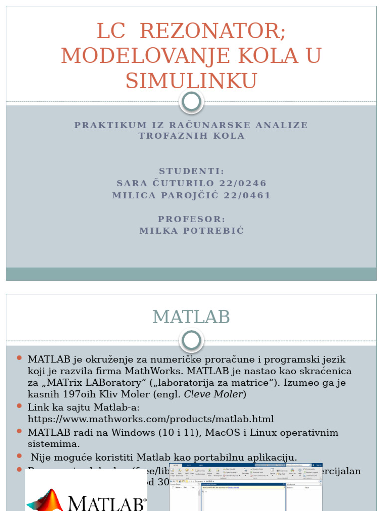 LC Rezonator | PDF | Computers