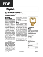 Directional Spray Nozzles, Open: Type D3 Protectospray@ - L/2" NPT ...