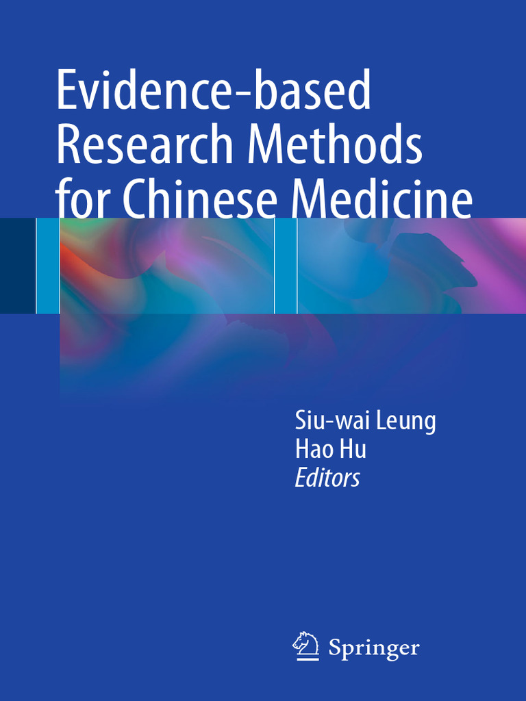 Evidence-Based Research Methods For Chinese Medicine (PDFDrive) | PDF ...