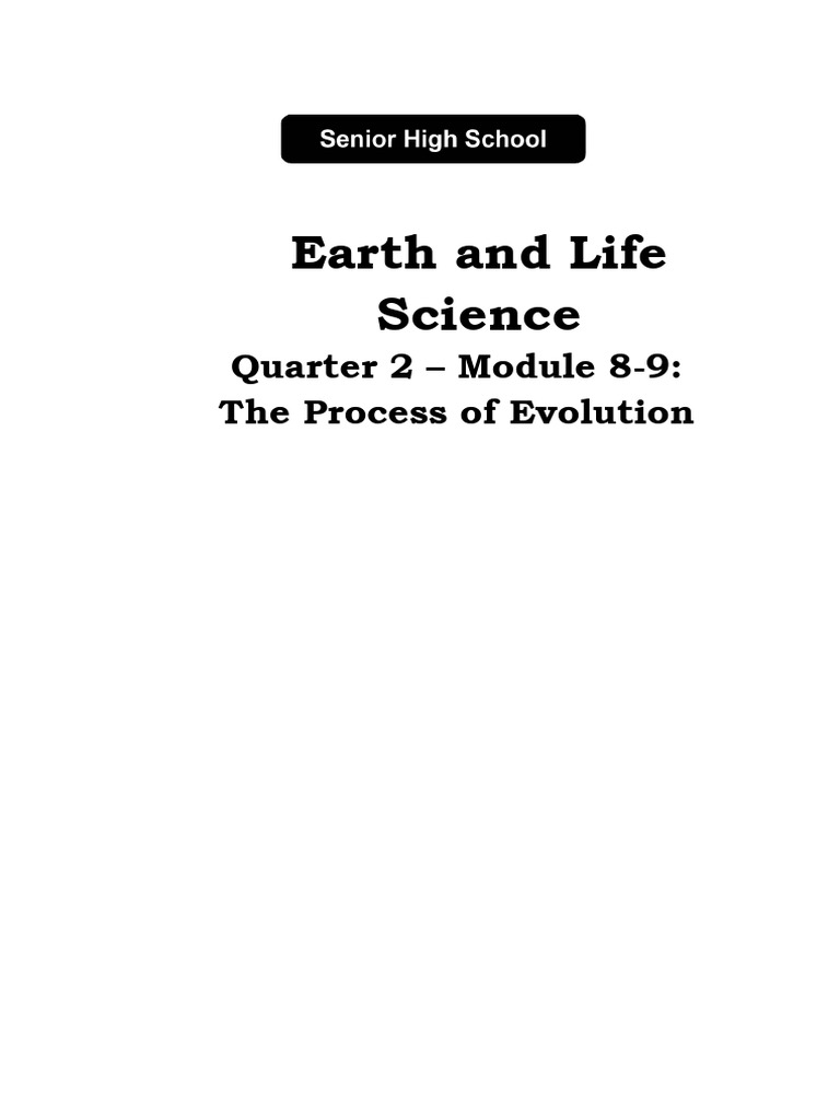 ELS G4 | PDF | Evolution | Natural Selection