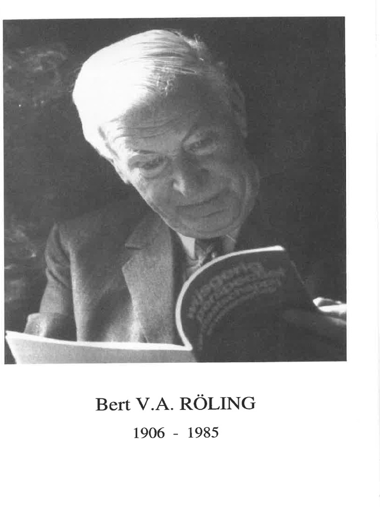 The Moulding of International Law Ten Dutch Proponents Roling Chapter | PDF