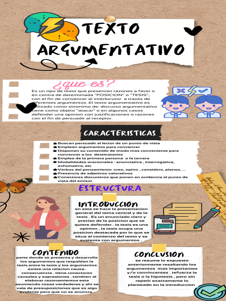 Brown and White Scrapbook Project Management Infographic | PDF