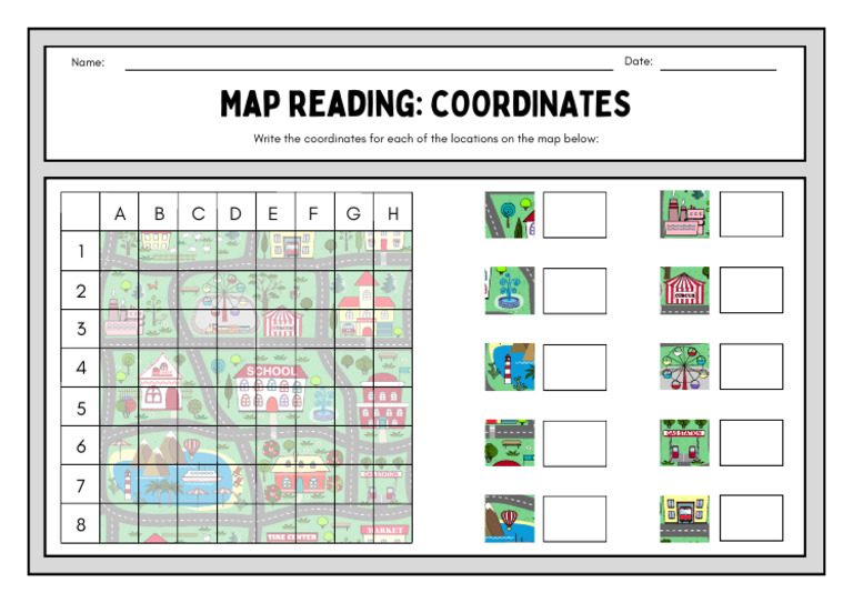 MAPS Coordinates | PDF