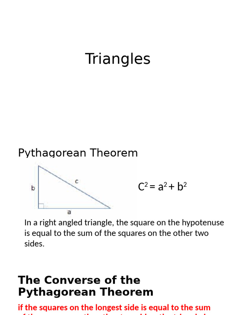 Triangles Part 2024 | PDF | Triangle | Classical Geometry