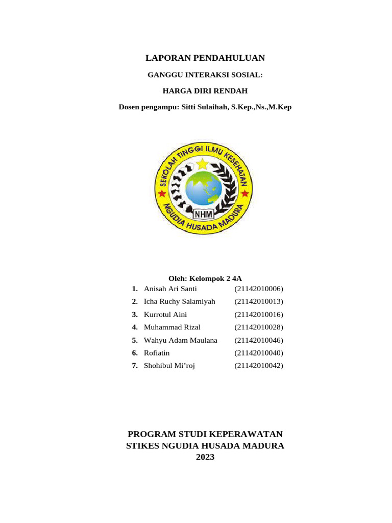 Format ASKEP Jiwa 02 | PDF