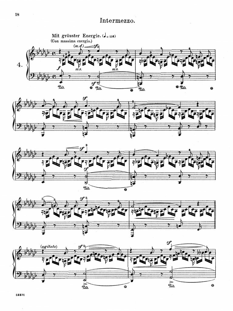 Schumann Intermezzo | PDF