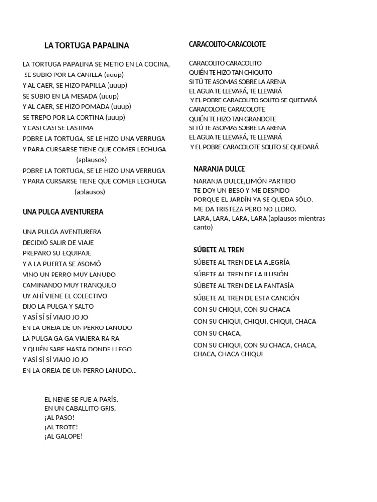 CANCIONES | PDF | Arte