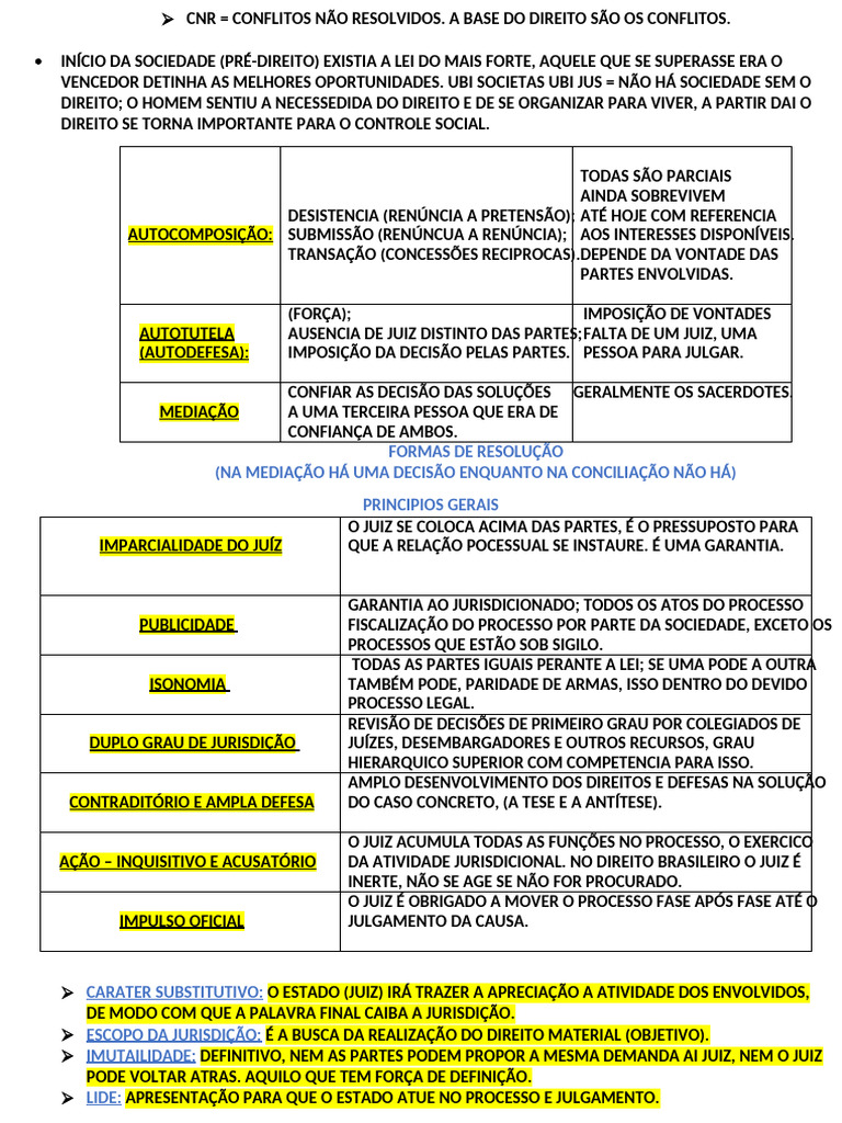 Teoria Geral Do Processo Pdf Jurisdição Juiz