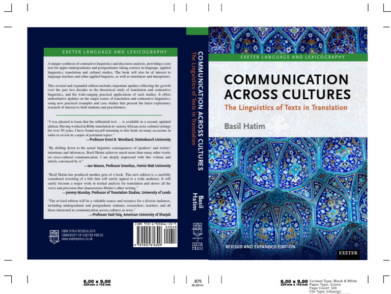 COMMUNICATION_ACROSS_CULTURES_The_Lingui | PDF | Linguistics | Translations