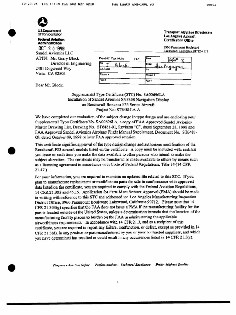 STC Certificate | PDF