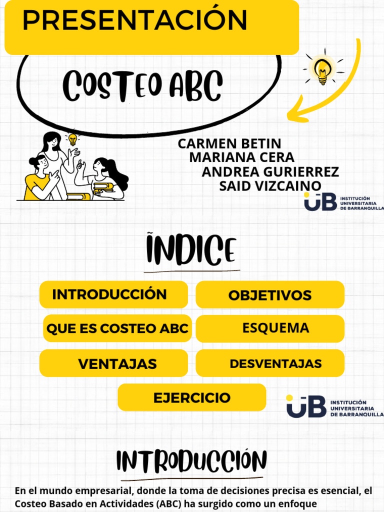 COSTEO ABC-1 | PDF
