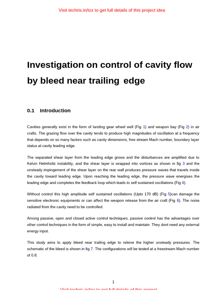 Innovative Bleed System For Safe Release Of Weapons From Combat Aircraft Aeronautical Project