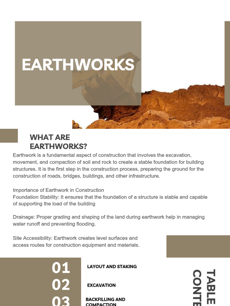 EARTHWORKS | PDF | Loader (Equipment) | Heavy Equipment